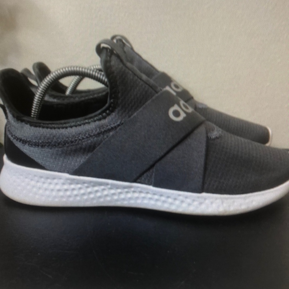 Adidas Women’s Pure Motion Gray Run Ning Shoes Sneake… - Gem